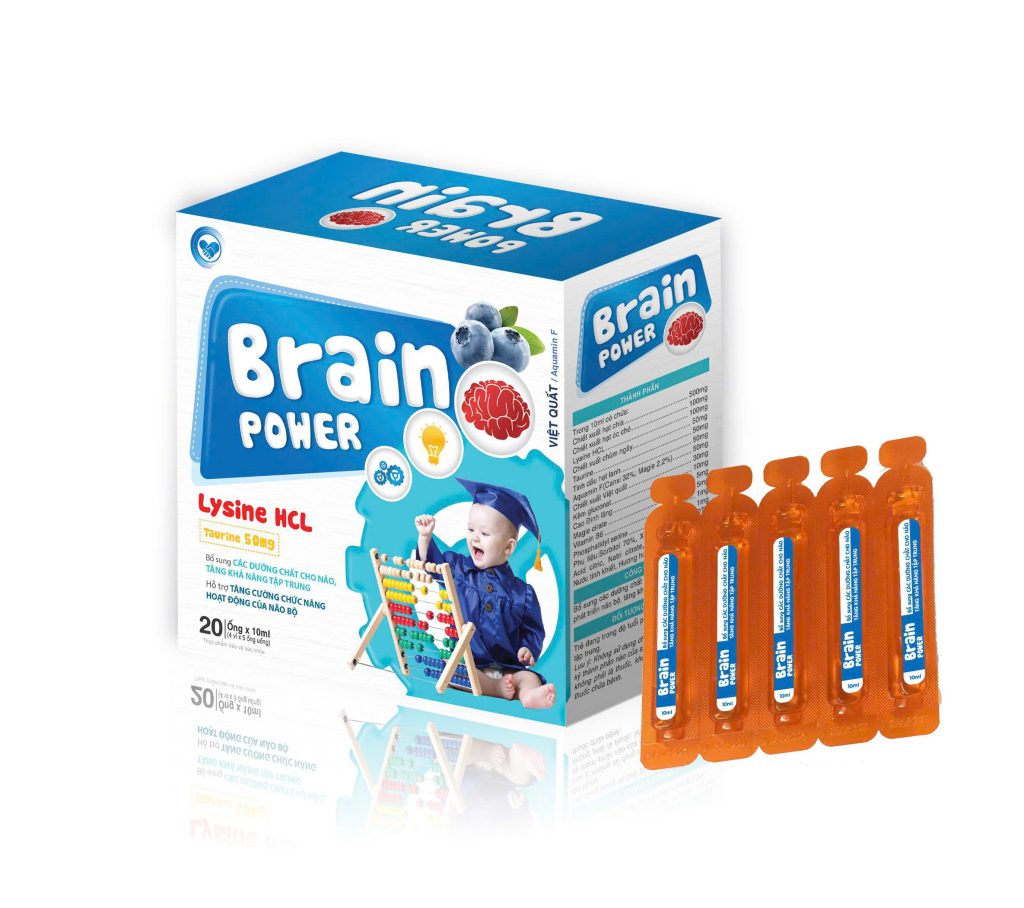 Thuốc bổ não Brain Power Lysine HCL - Tony Pharma Saigon