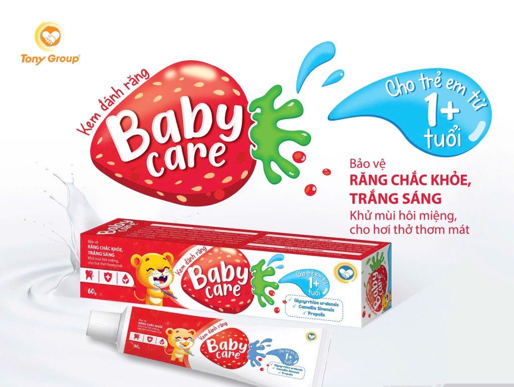Kem đánh răng Baby Care - Tony Pharma Saigon